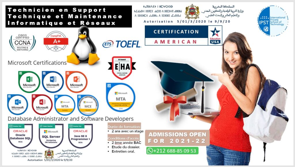 IPST - École d'Informatique et Médias à Fès, Maroc | Formez-vous pour ...
